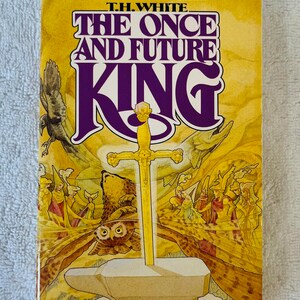 T. H. WHITE the Once and Future King 1987 Paperback Fantasy Classic ...