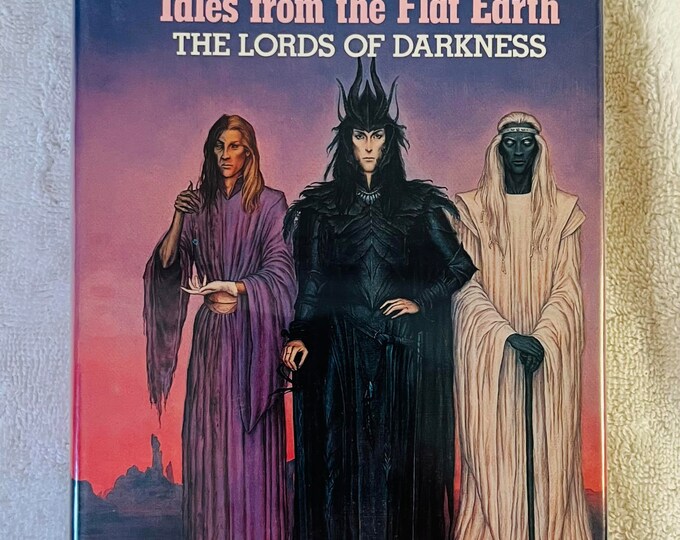 TANITH LEE - Tales From the Flat Earth: Lords of Darkness - 1981 Hardcover Omnibus - Night's ...