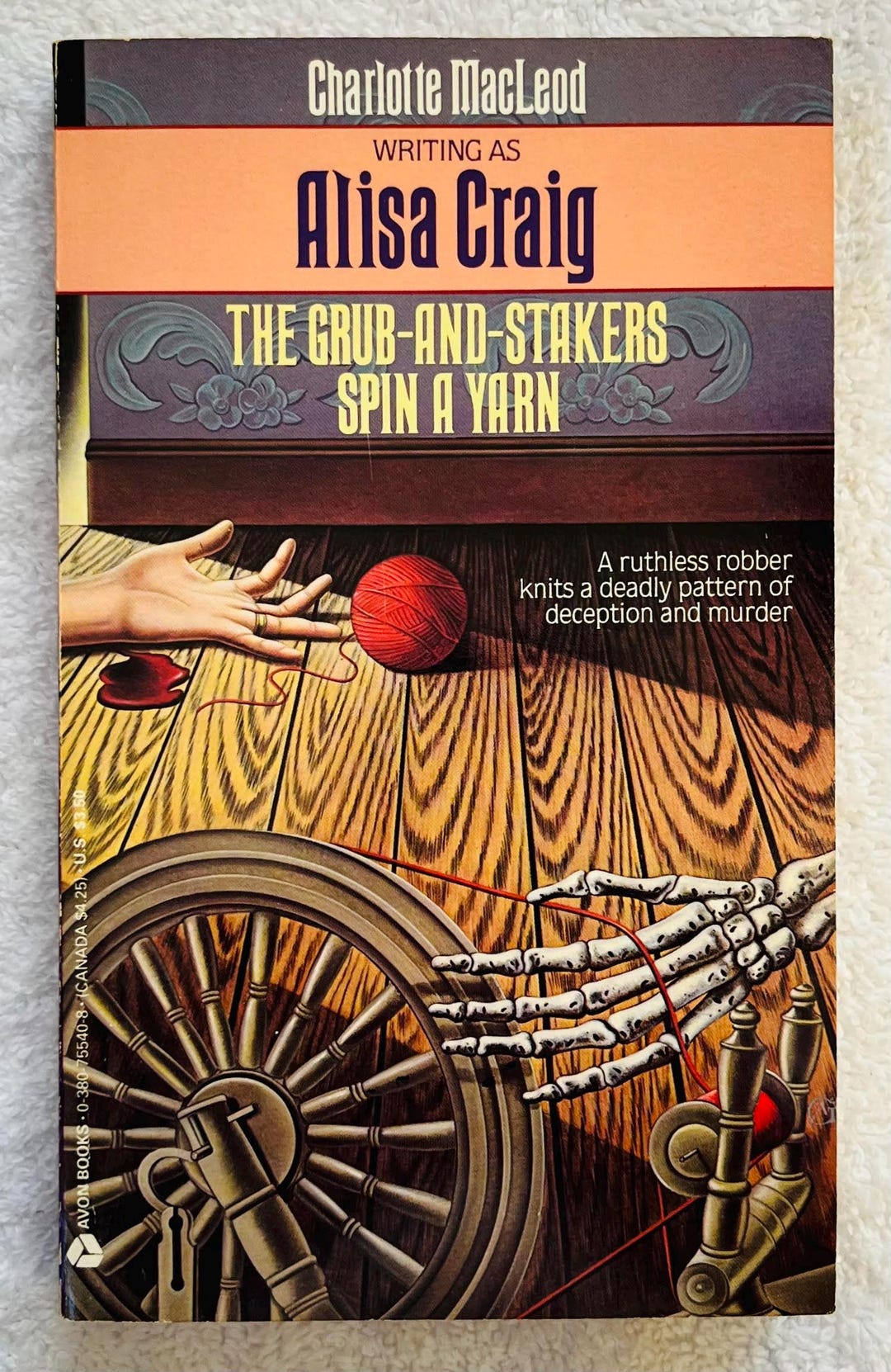 ALISA CRAIG - the Grub-and-stakers Spin A Yarn - 1990 First Printing ...