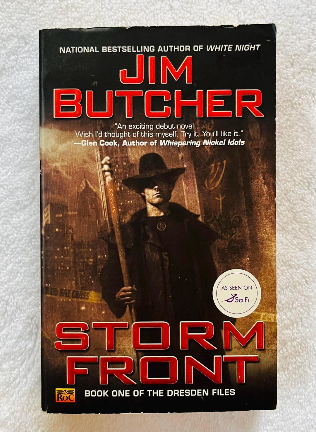 JIM BUTCHER - Storm Front - First Book of Dresden Files - Paperback - Etsy