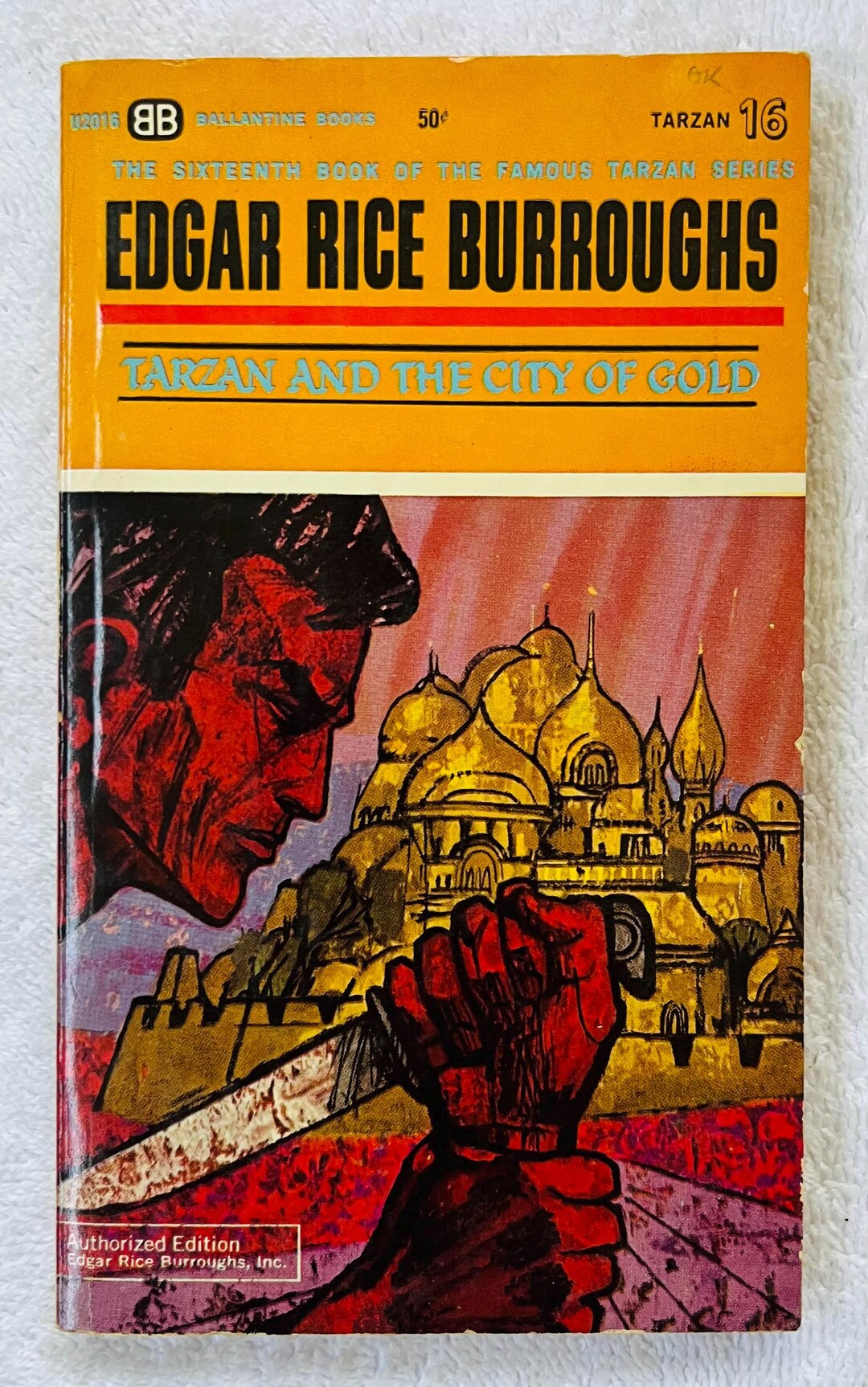 EDGAR RICE BURROUGHS - Tarzan and the City of Gold - 1964 First ...