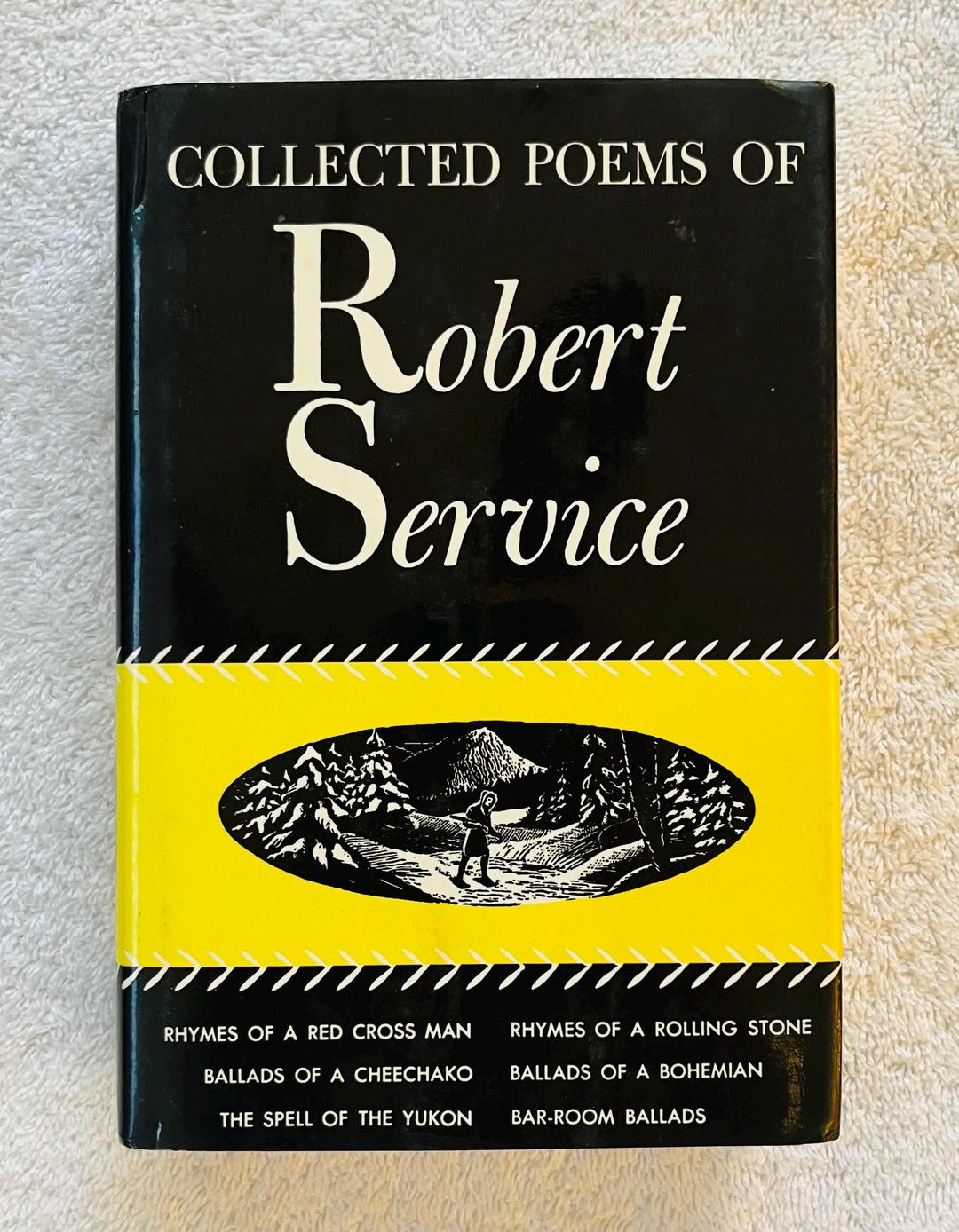 ROBERT SERVICE Collected Poems Nice Hardcover Edition in Dj - Etsy