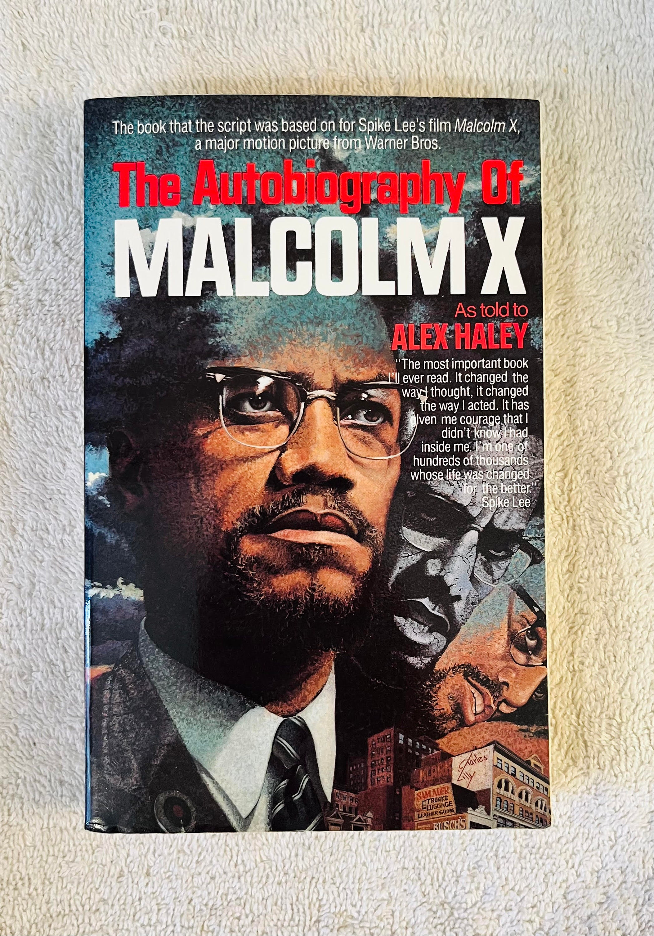 The Autobiography Of Malcolm X Book Cover