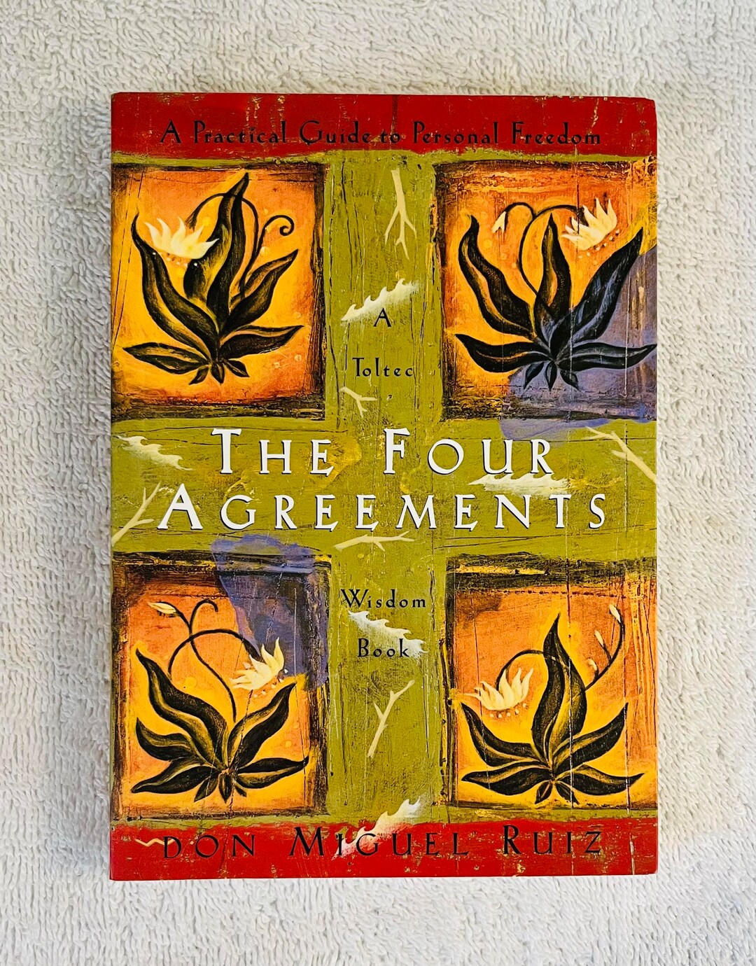 The FOUR AGREEMENTS Don Miguel Ruiz A Toltec Wisdom Book - Etsy