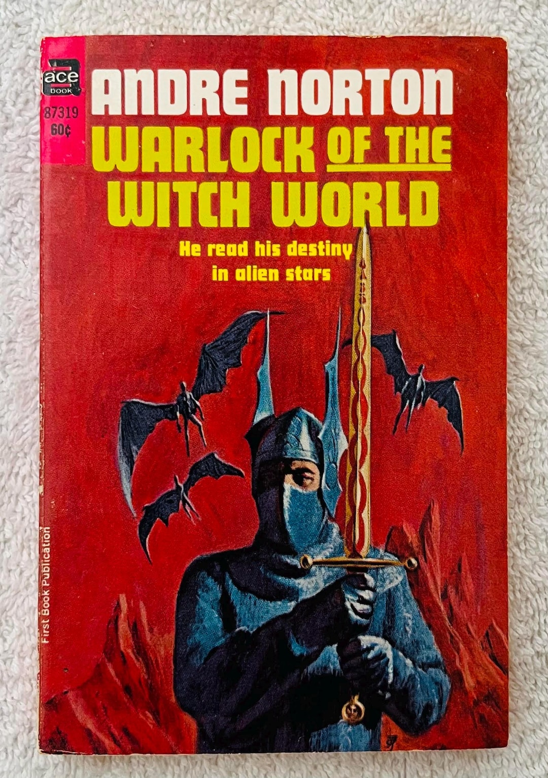 ANDRE NORTON - Warlock of the Witch World - 1967 Ace Paperback Science ...