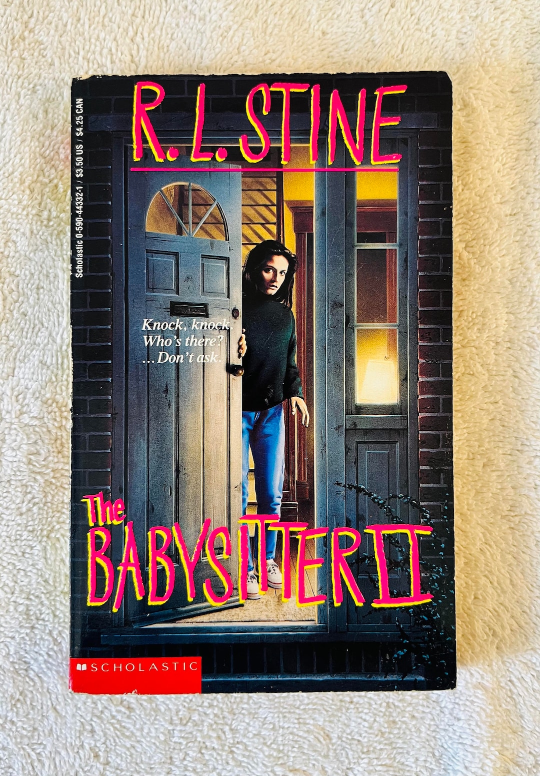 R L STINE Babysitter II 1991 Scary Paperback for Kids - Etsy