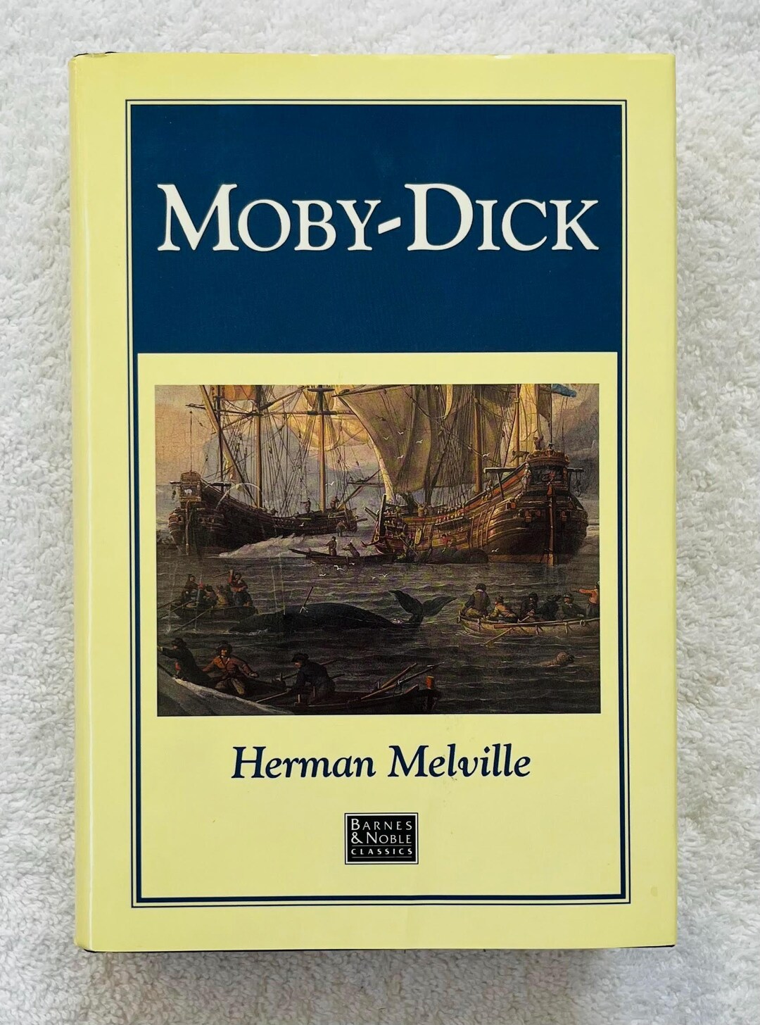 HERMAN MELVILLE Moby Dick 1993 Barnes & Noble Classics Hardcover in Dj ...