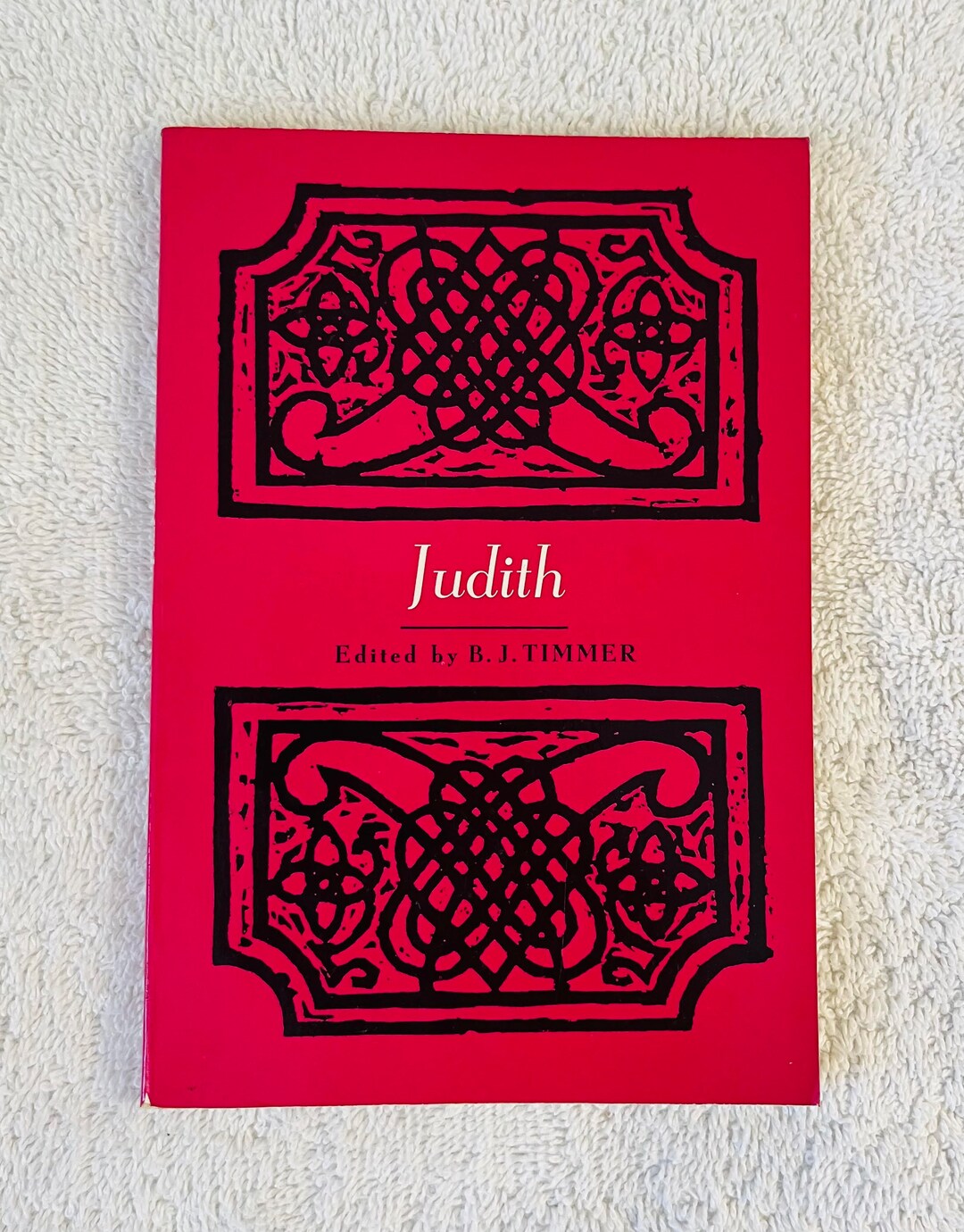 JUDITH Old English Poem Edited by Timmer Methuen Old - Etsy