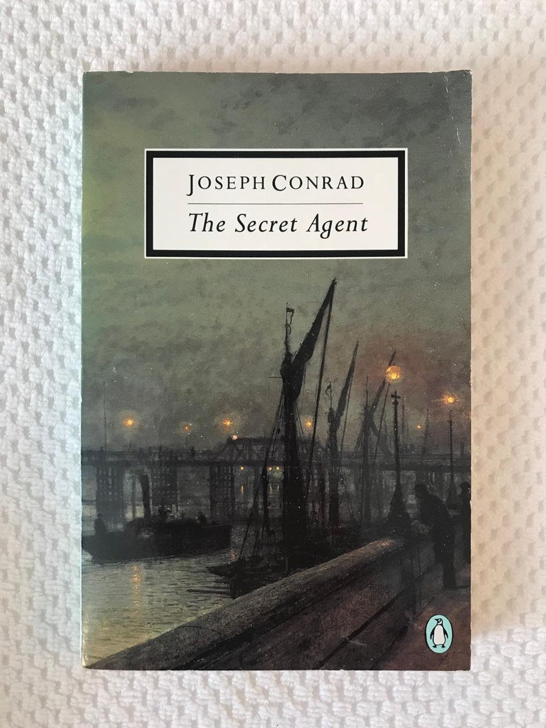 JOSEPH CONRAD The Secret Agent 1990 Penguin Trade Soft | Etsy