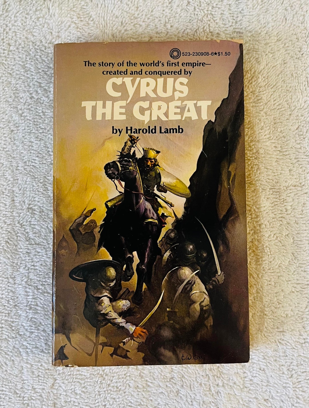 HAROLD LAMB Cyrus the Great 1976 First Printing Historical Fiction ...