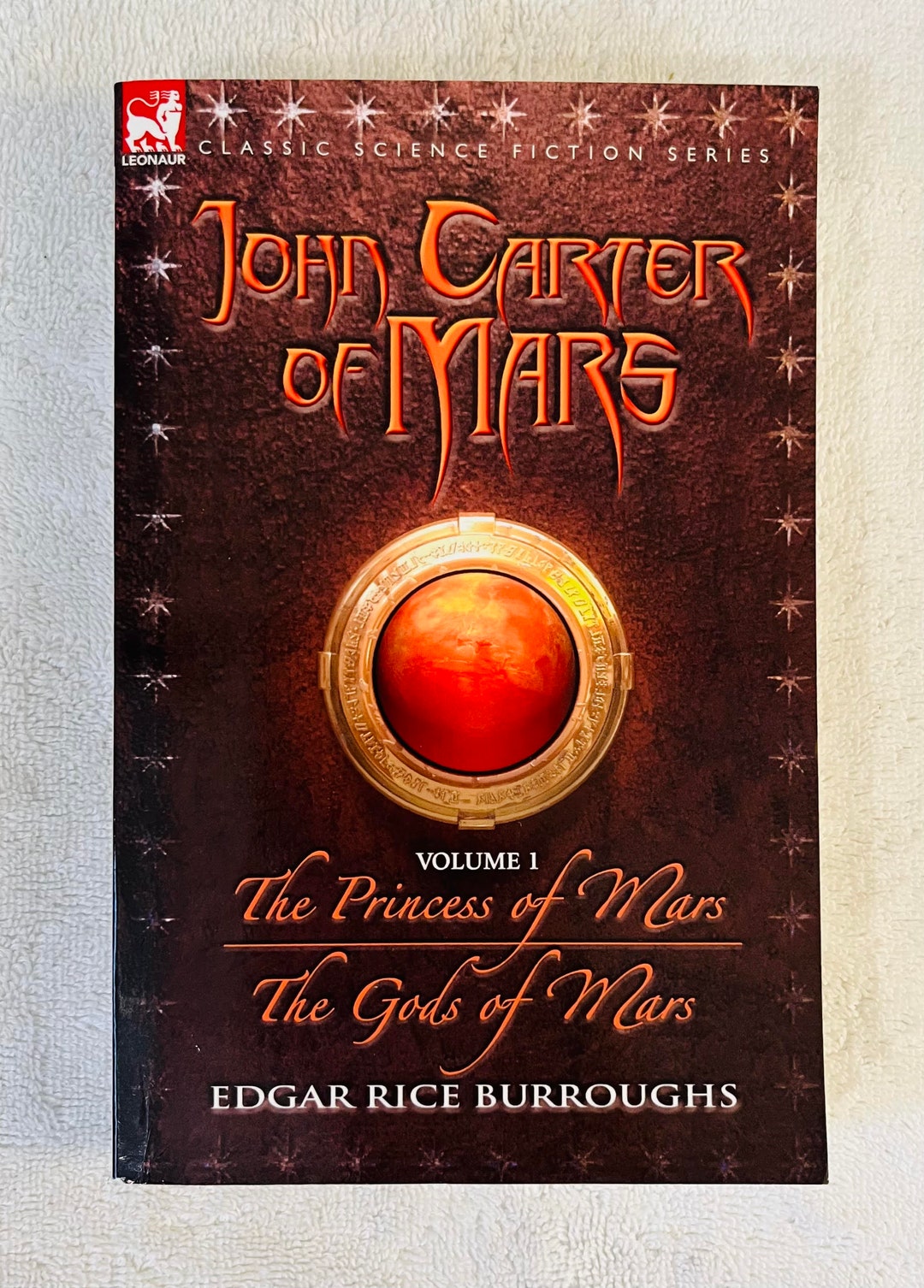 EDGAR RICE BURROUGHS John Carter of Mars Soft Cover Combined Edition A ...