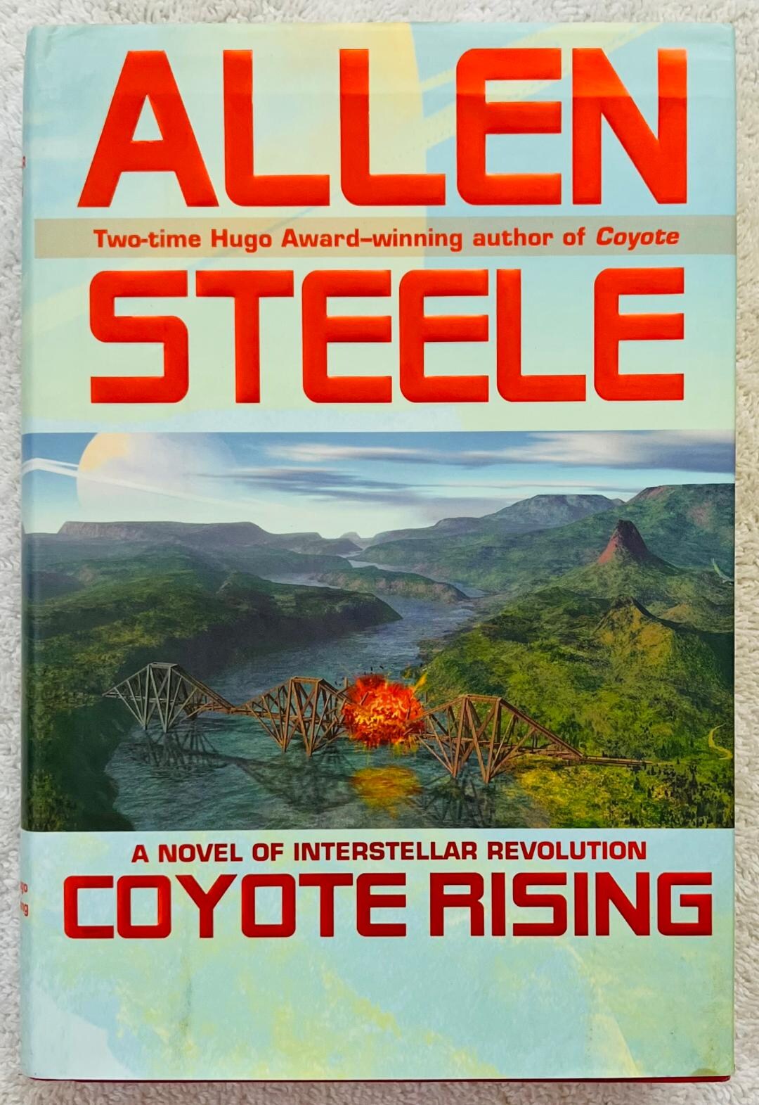 ALLEN M. STEELE - Coyote Rising -- First Printing Hardcover in Dj - Etsy