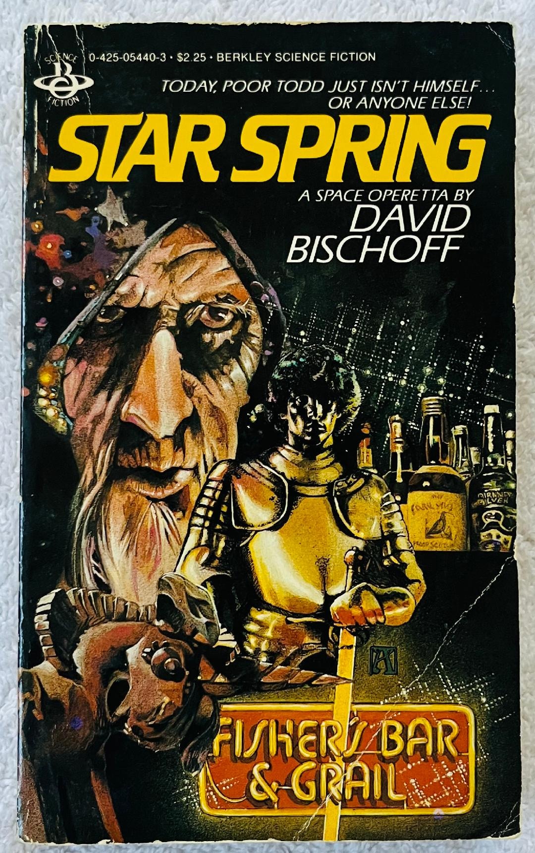 DAVID BISCHOFF - Star Spring: A Space Operetta - 1982 First Printing ...