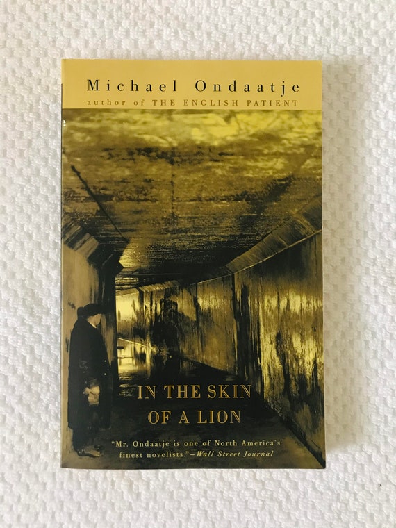 MICHAEL ONDAATJE in the Skin of A Lion 1997 Vintage Books | Etsy
