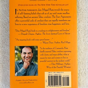 The FOUR AGREEMENTS Don Miguel Ruiz A Toltec Wisdom Book - Etsy