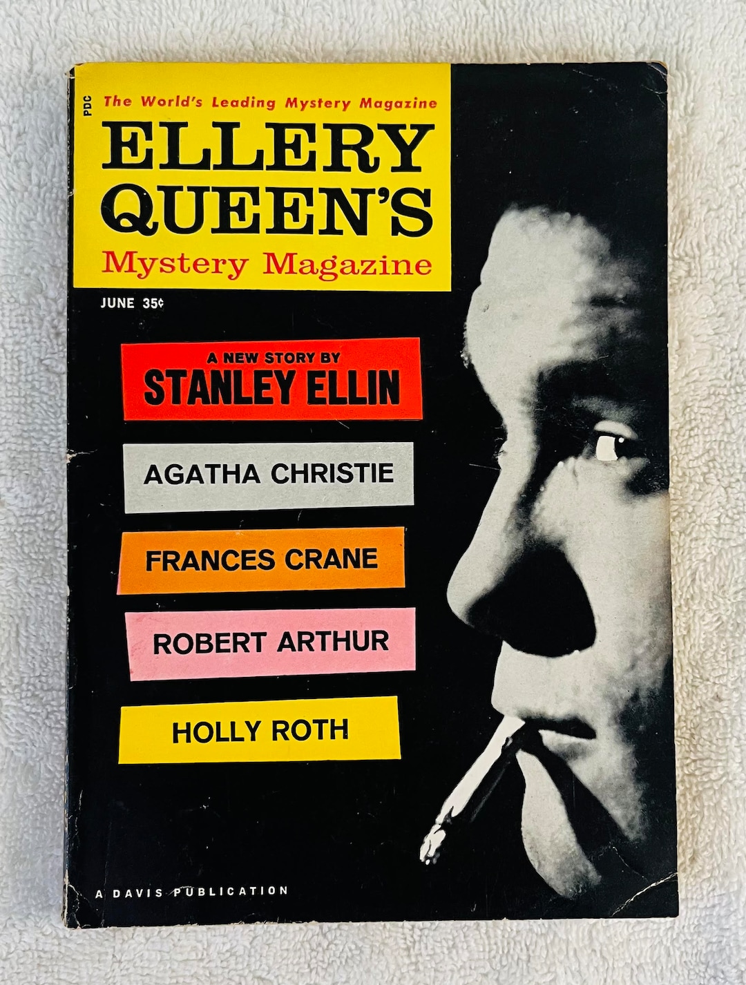 ELLERY QUEEN'S Mystery Magazine June 1960 Issue Agatha Christie ...