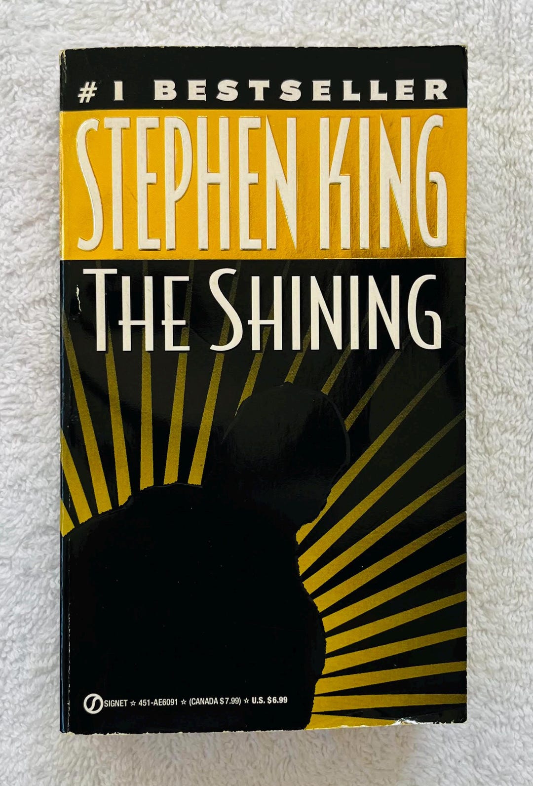 STEPHEN KING the Shining Signet Paperback Horror Classic - Etsy