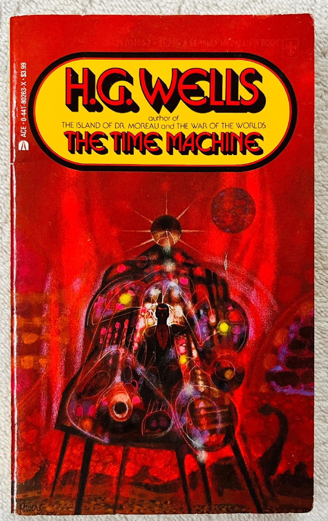 H G WELLS - the Time Machine - 1988 Ace Paperback Edition - Etsy