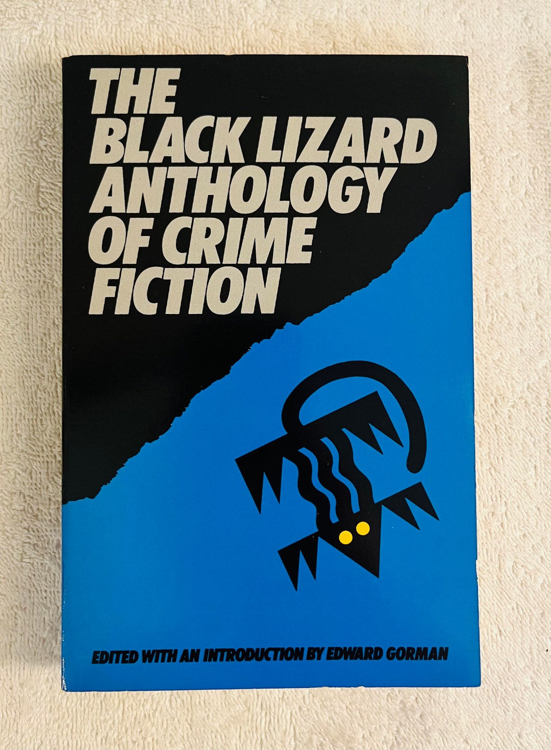 The BLACK LIZARD ANTHOLOGY of Crime Fiction - 1987 Soft Cover - Harlan Ellison, Joe R. Lansdale ...