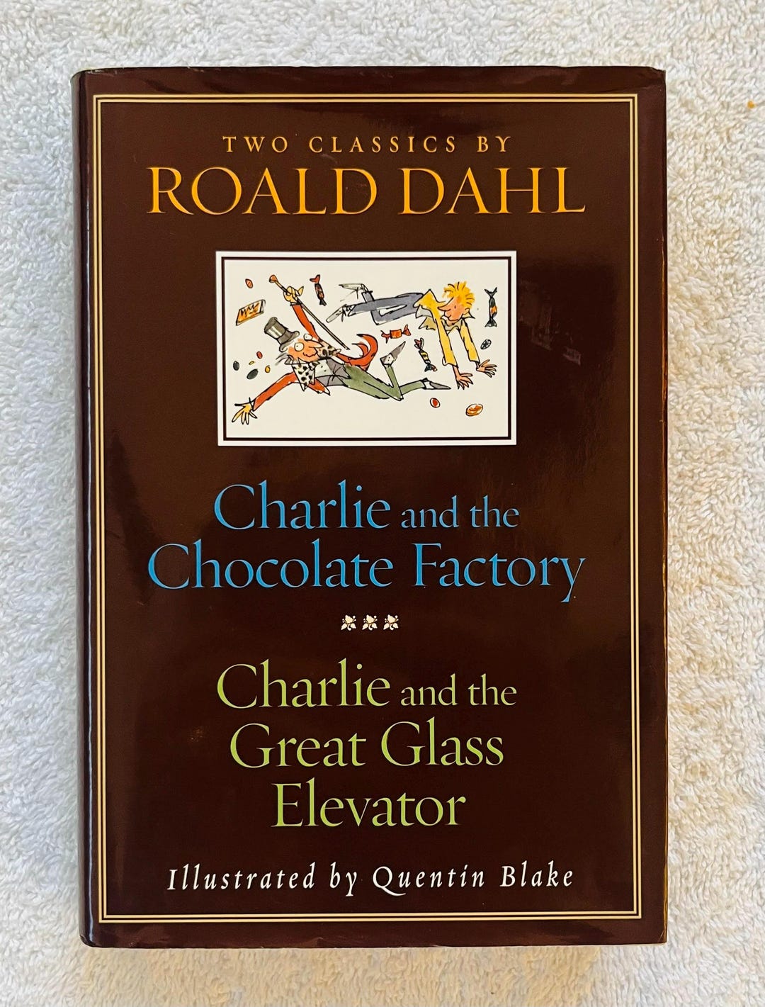 ROALD DAHL - Charlie and the Chocolate Factory / Great Glass Elevator ...