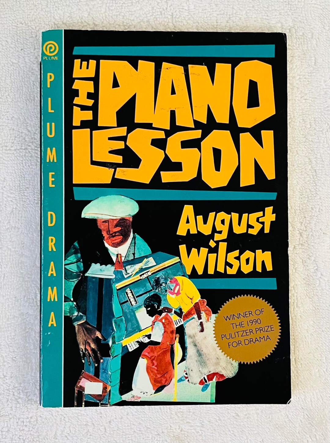AUGUST WILSON - the Piano Lesson - 1990 Plume Soft Cover Edition - Etsy