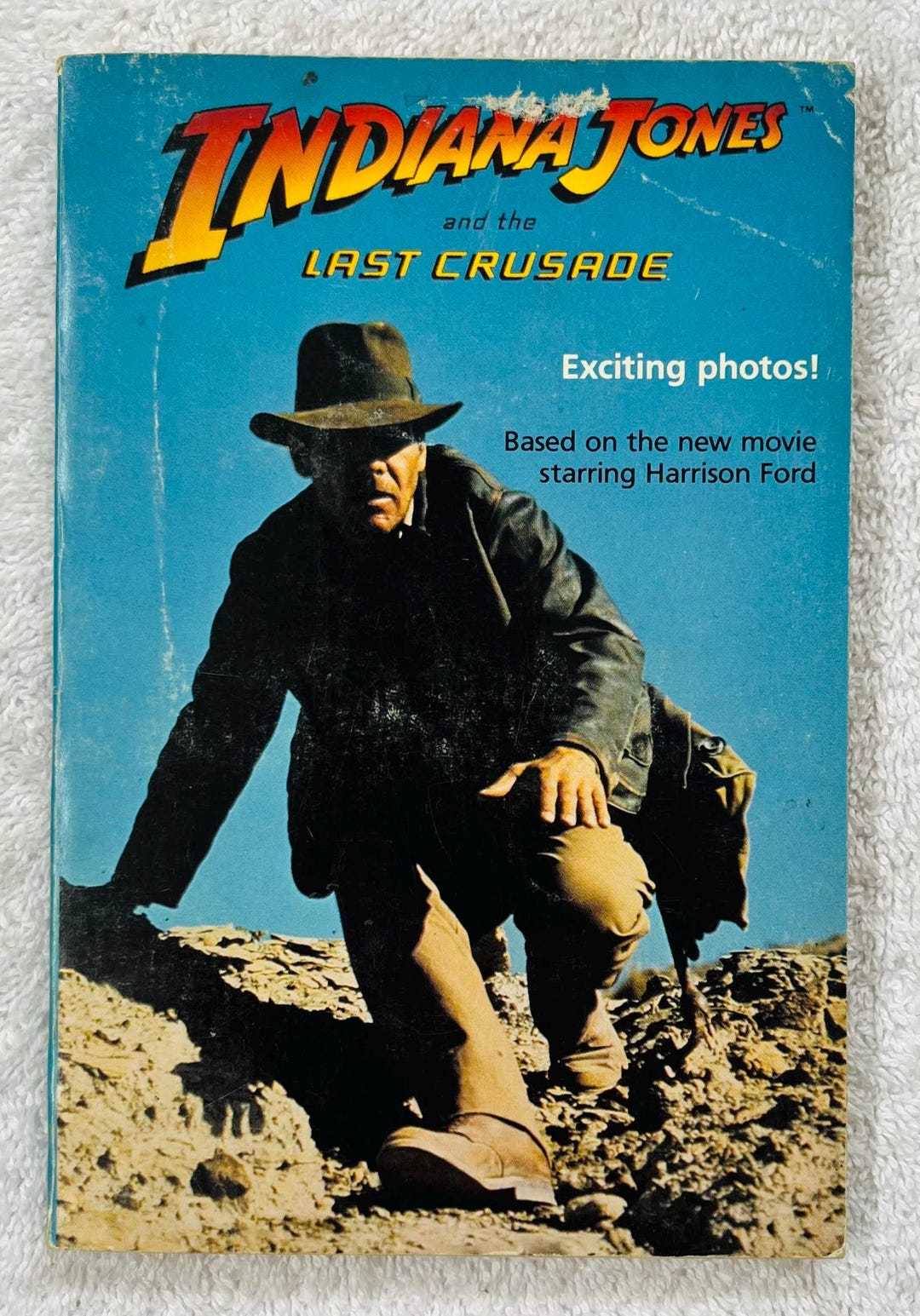 GEORGE LUCAS - Indiana Jones and the Last Crusade - 1989 Soft Cover ...