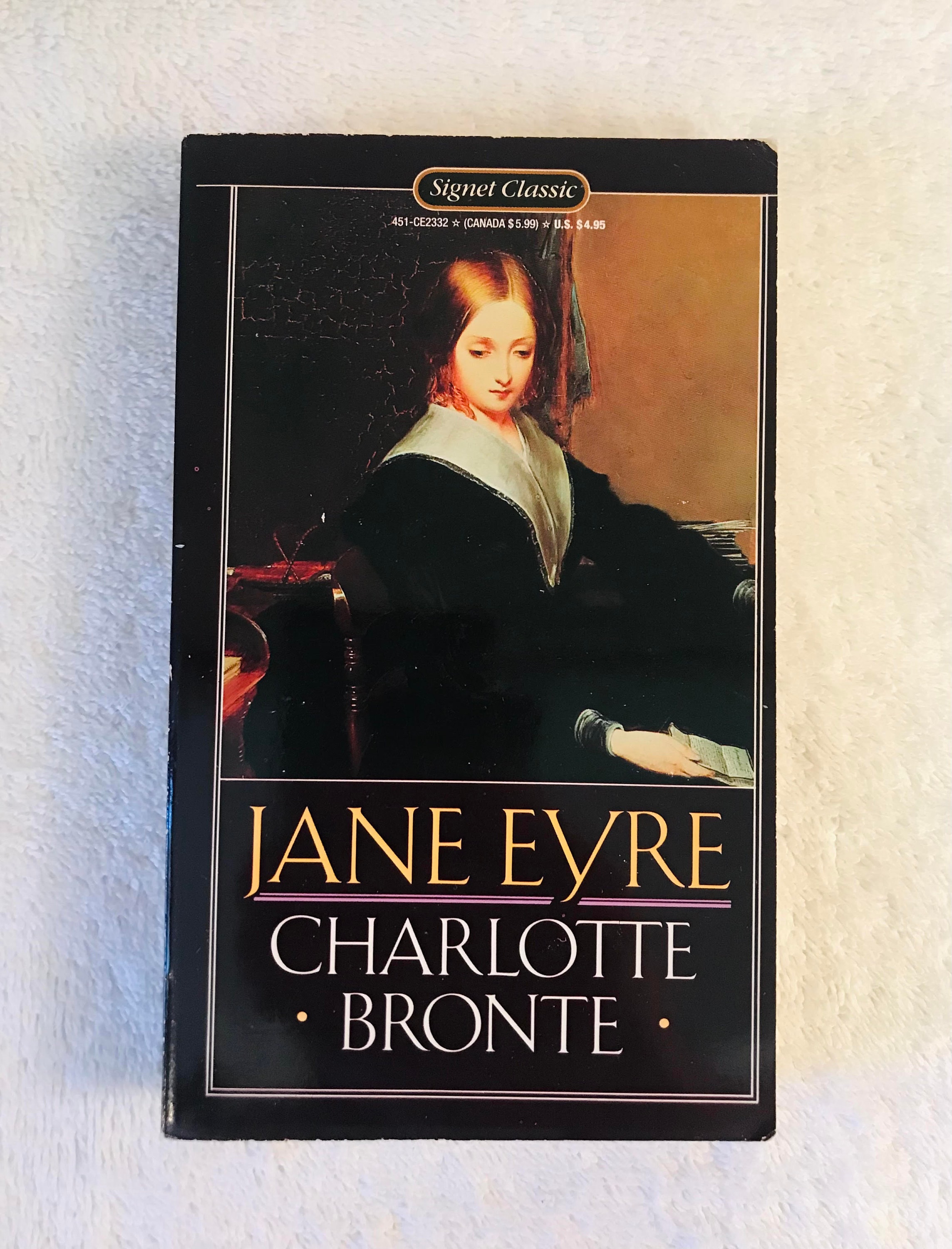 Jane Eyre Book Cover Signet Classics