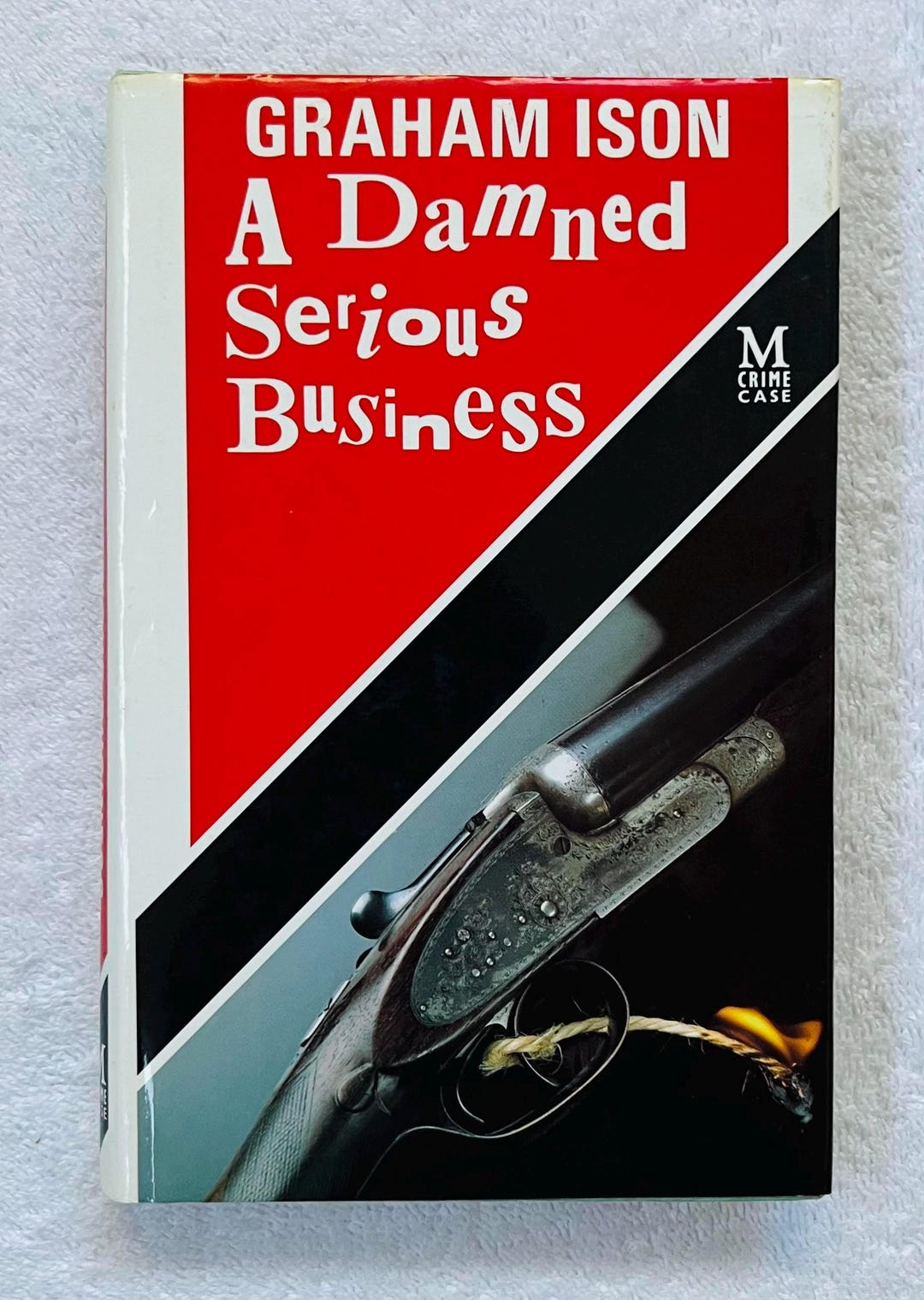 GRAHAM ISON - A Damned Serious Business - 1990 First Edition Hardcover ...