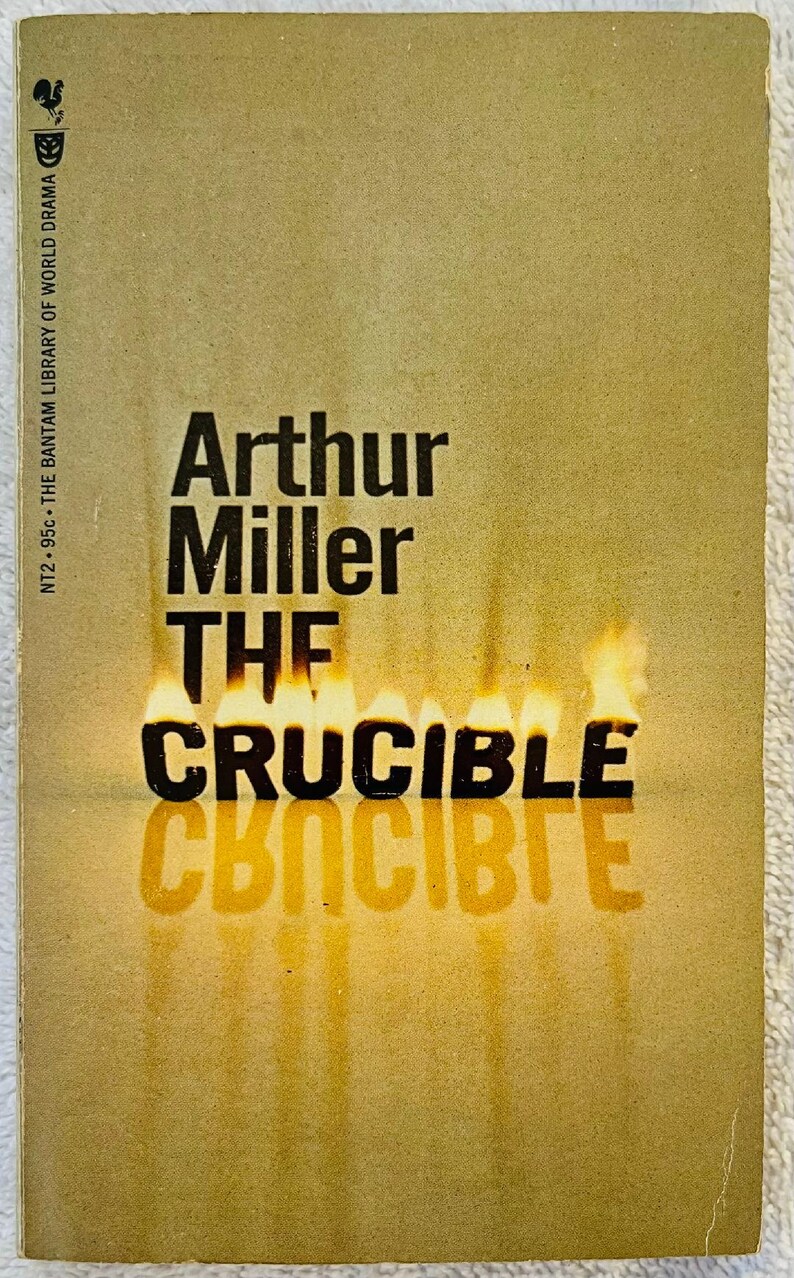 ARTHUR MILLER - the Crucible - 1967 Bantam Paperback - Etsy