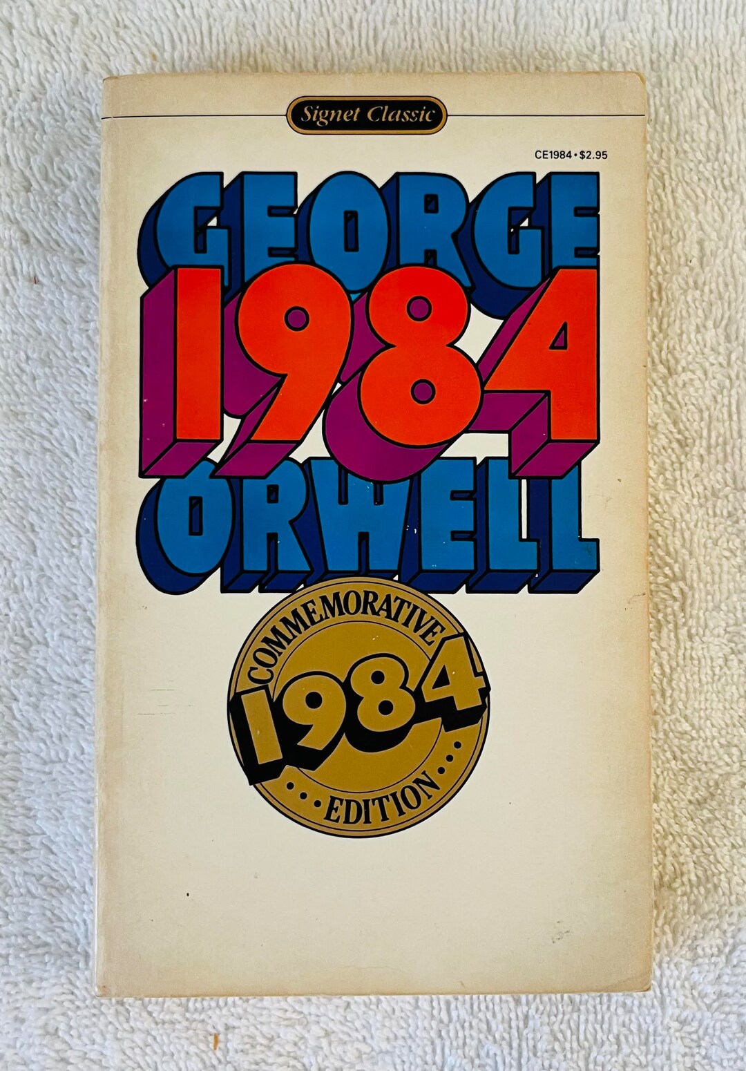 GEORGE ORWELL 1984 Signet Commemorative Edition Paperback From the Year ...