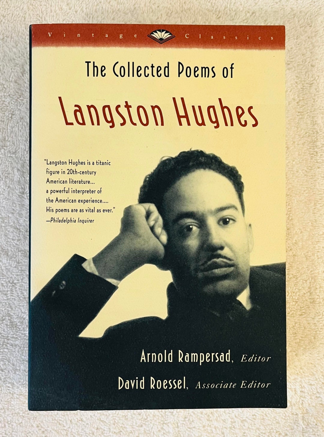 LANGSTON HUGHES - the Collected Poems - 1995 Soft Cover Edition - Etsy