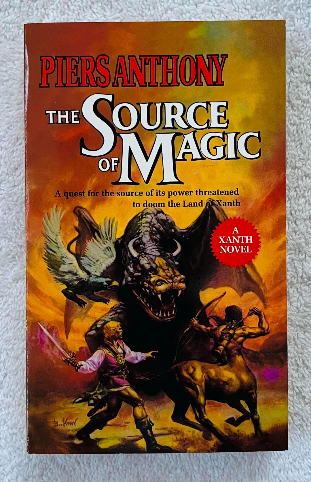PIERS ANTHONY - the Source of Magic - 1979 Fantasy Paperback - Xanth - Etsy