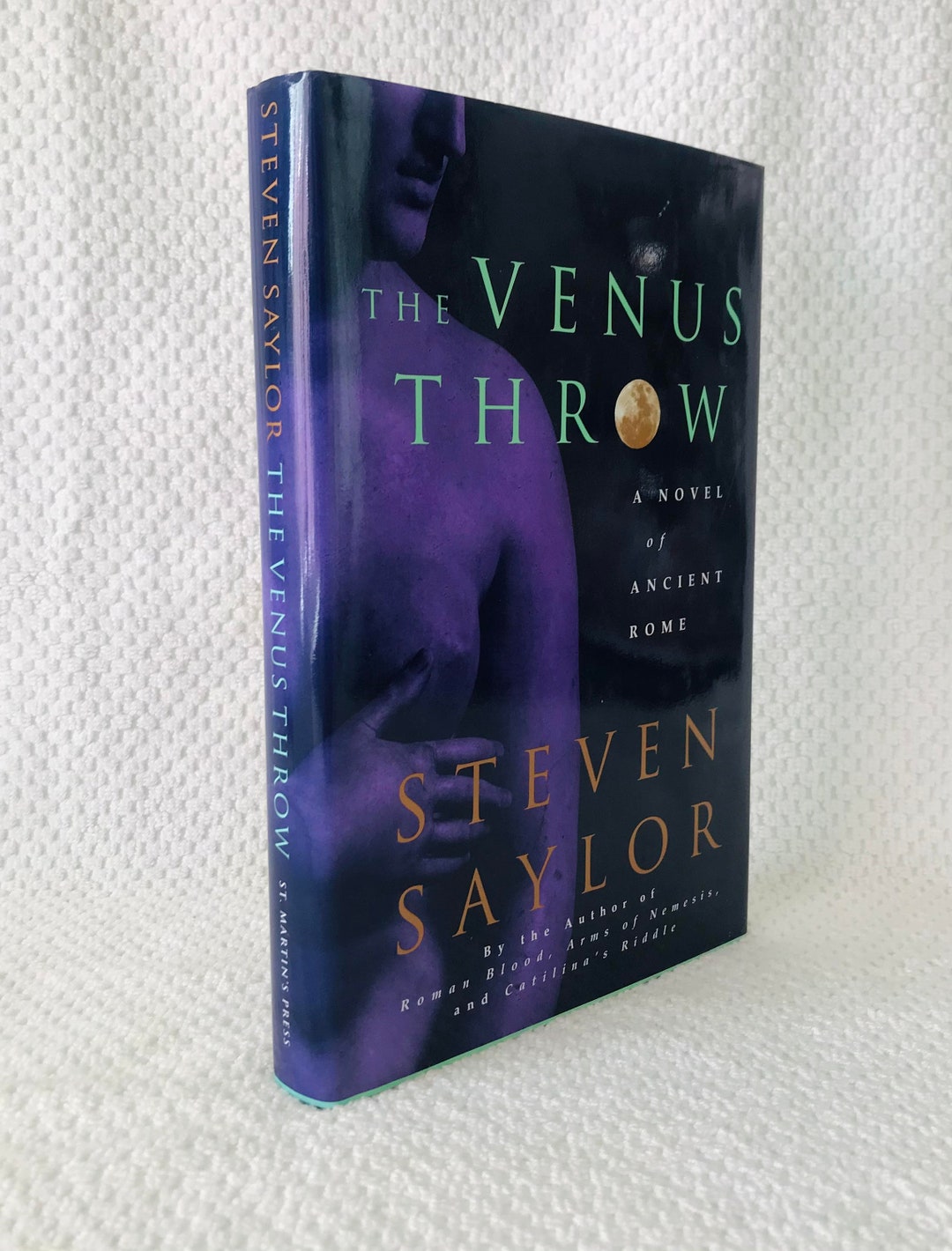 STEVEN SAYLOR - the Venus Throw - 1995 First Printing - SIGNED ...