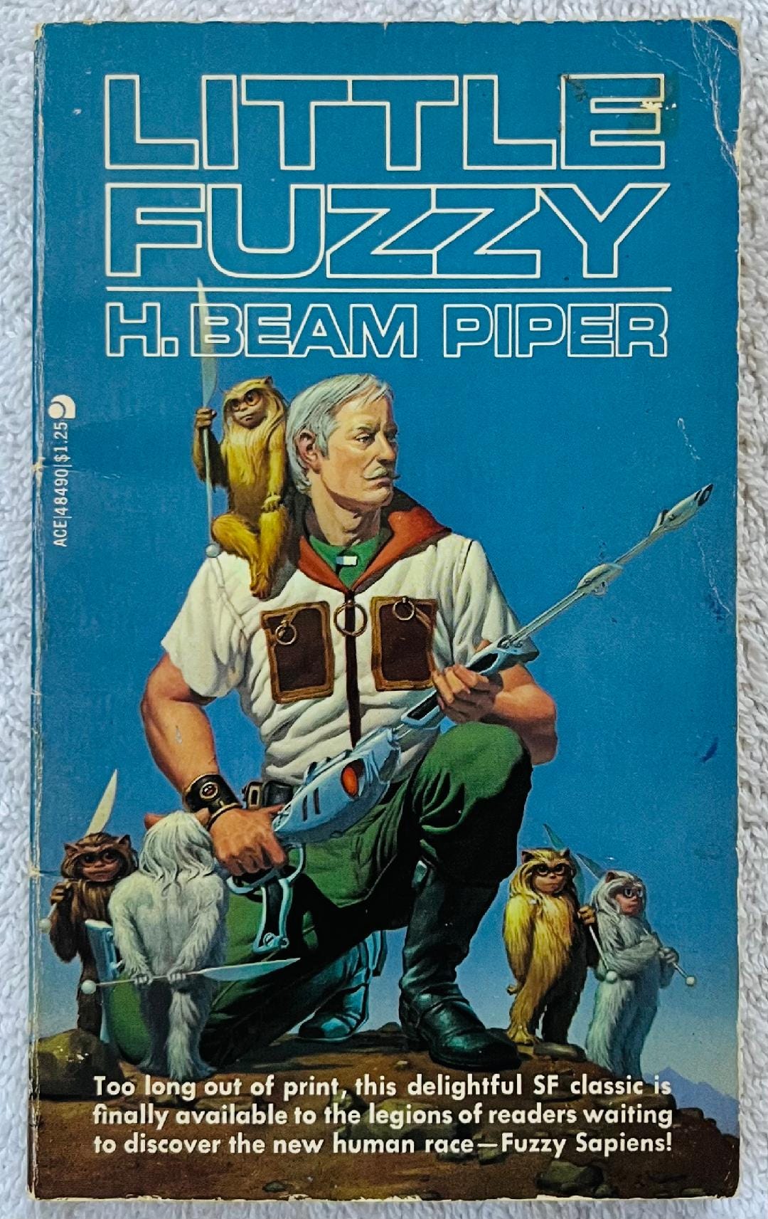 H. BEAM PIPER - Little Fuzzy - Vintage Ace Paperback Science Fiction - Etsy