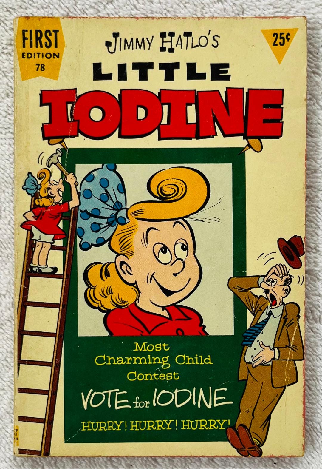 JIMMY HATLO - Little Iodine - 1955 Dell First Edition Paperback ...