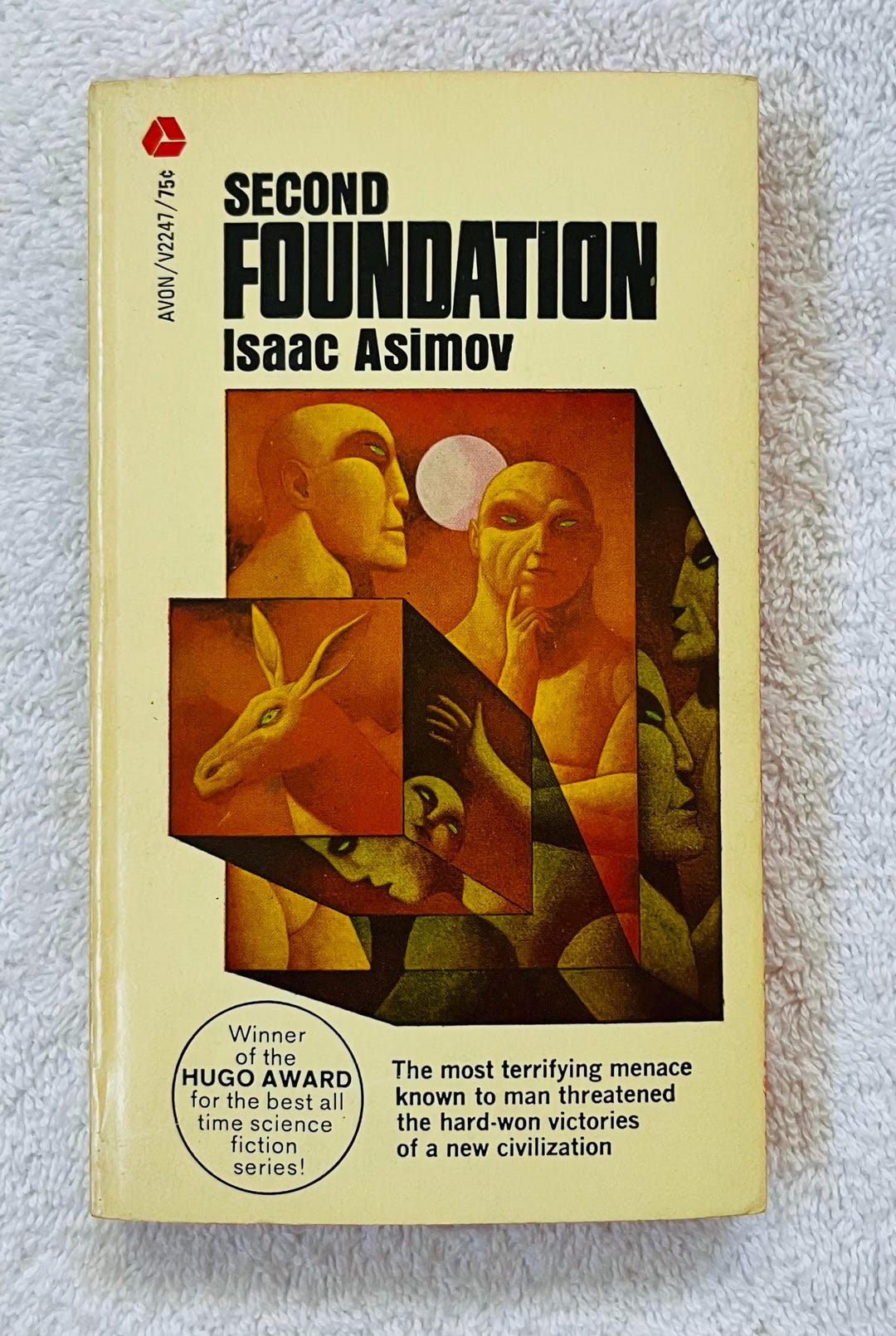 ISAAC ASIMOV Second Foundation 1969 Avon Paperback Science Fiction ...