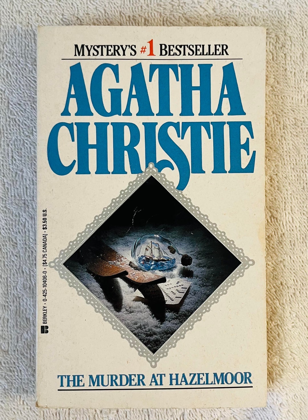 AGATHA CHRISTIE the Murder at Hazelmoor 1984 Berkley Paperback - Etsy