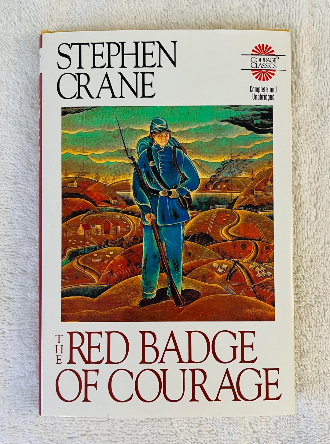 STEPHEN CRANE - the Red Badge of Courage - 1992 Hardcover in Dj - Etsy