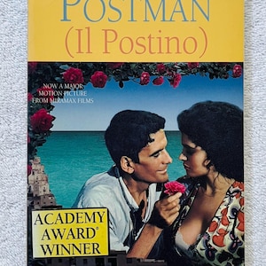 THE POSTMAN (il Postino) - Antonio Skarmeta - 1995 Trade Soft Cover - Movie Tie-in - Etsy