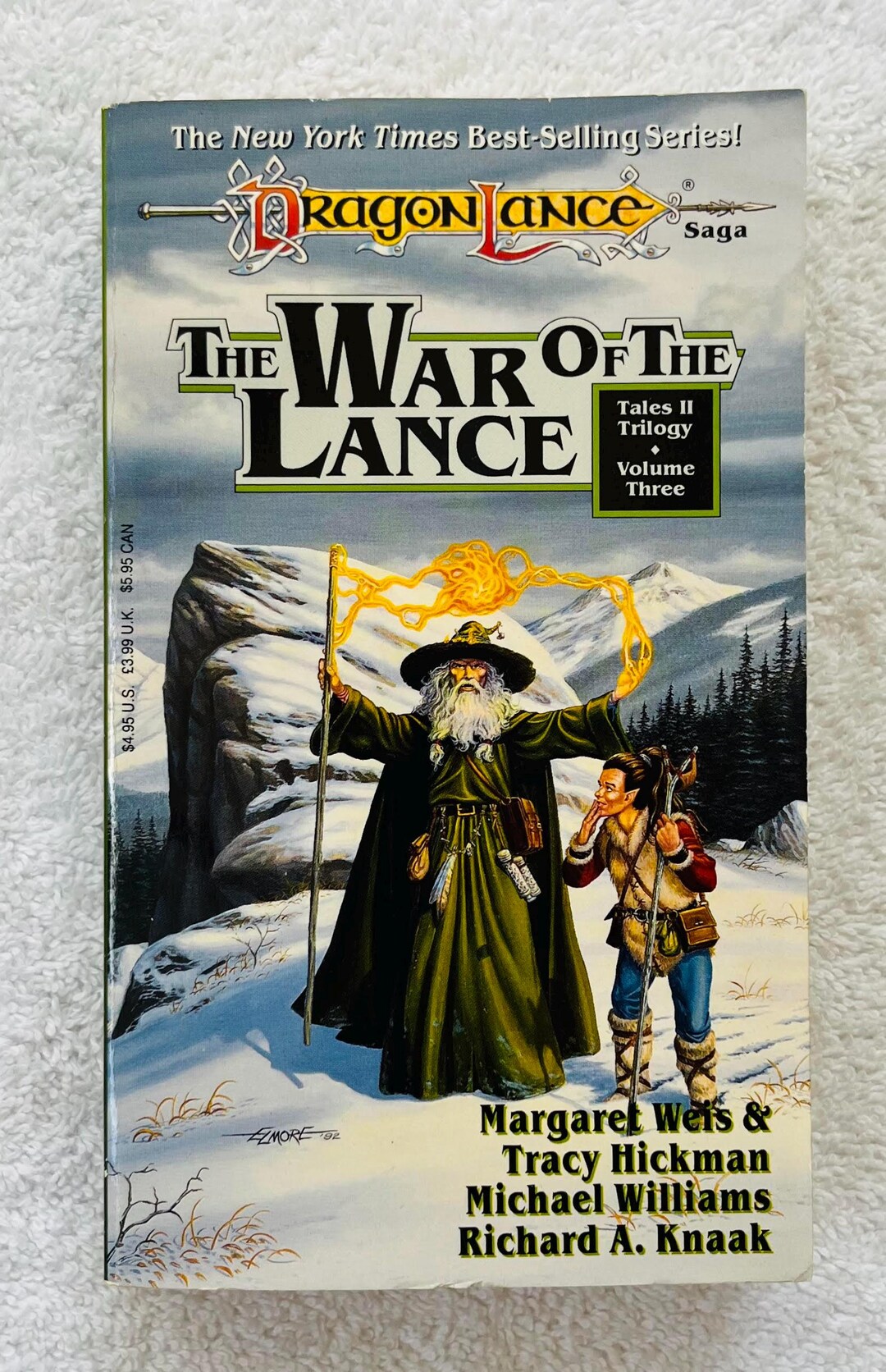 MARGARET WEIS Dragon Lance the War of the Lance 1992 Paperback - Etsy