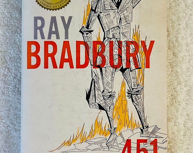 RAY BRADBURY Fahrenheit 451 1991 Paperback Science Fiction Classic - Etsy