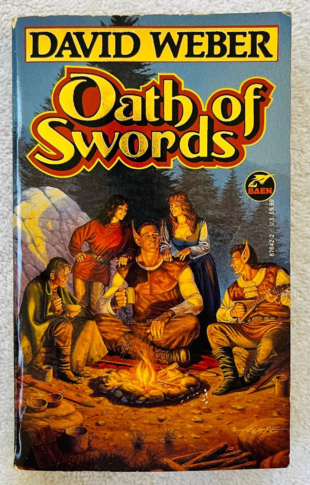 DAVID WEBER - Oath of Swords - 1995 First Printing Fantasy Paperback - Etsy
