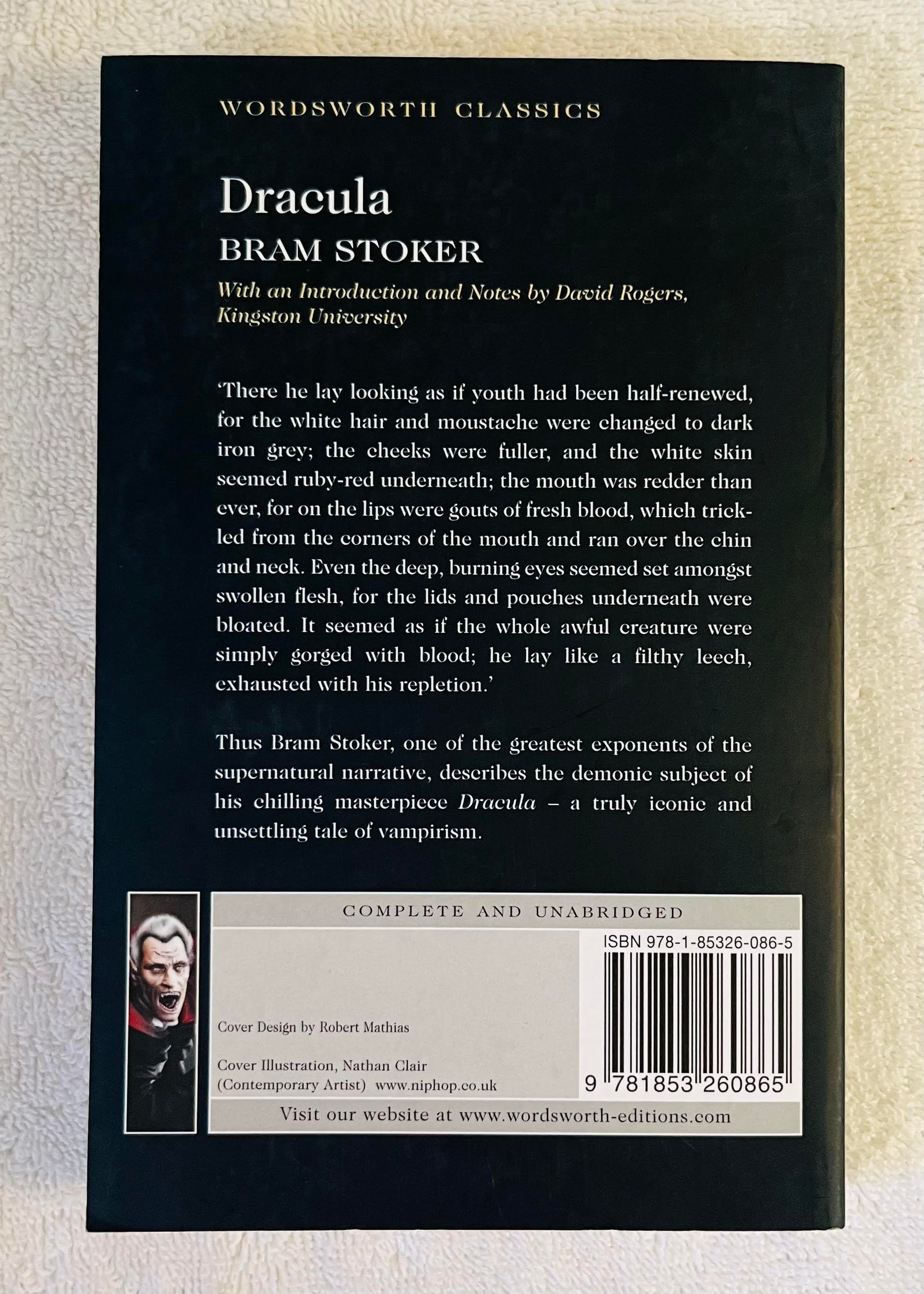 BRAM STOKER Dracula 2000 Wordsworth Classics Soft Cover Edition - Etsy