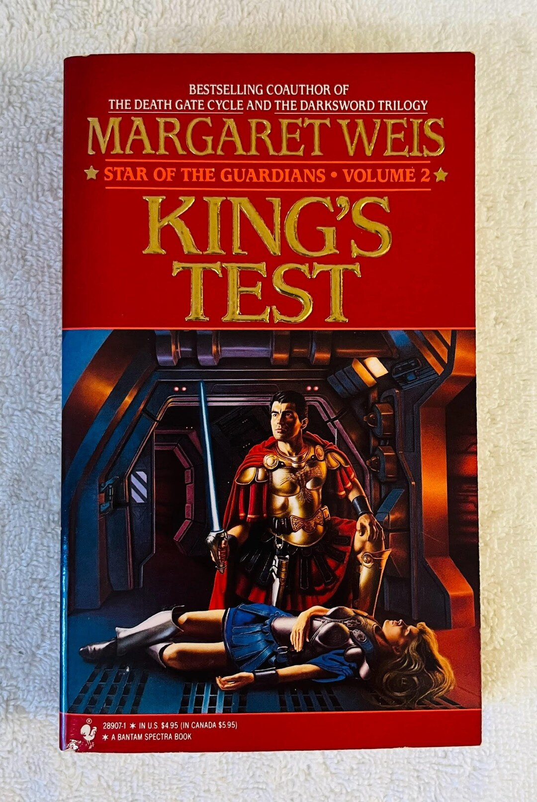 MARGARET WEIS - King's Test - 1991 First Printing Paperback -star of ...