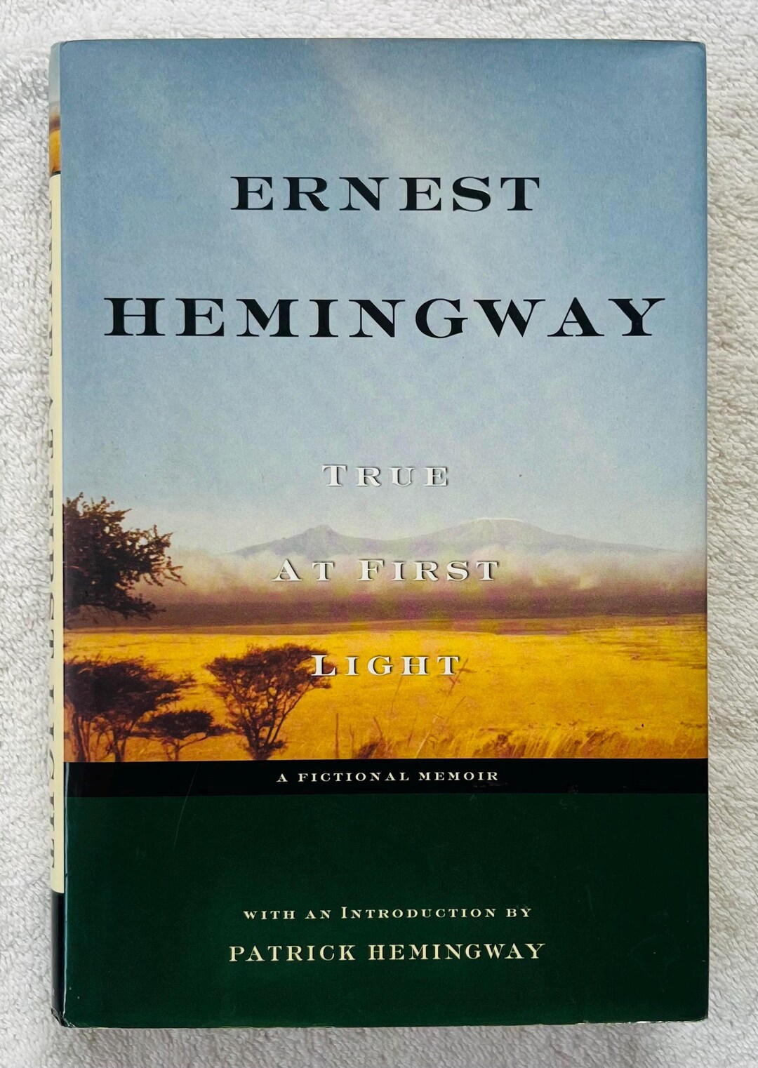 ERNEST HEMINGWAY - True at First Light - 1999 First Printing Hardcover ...