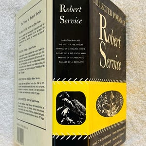 ROBERT SERVICE Collected Poems Nice Hardcover Edition in Dj - Etsy