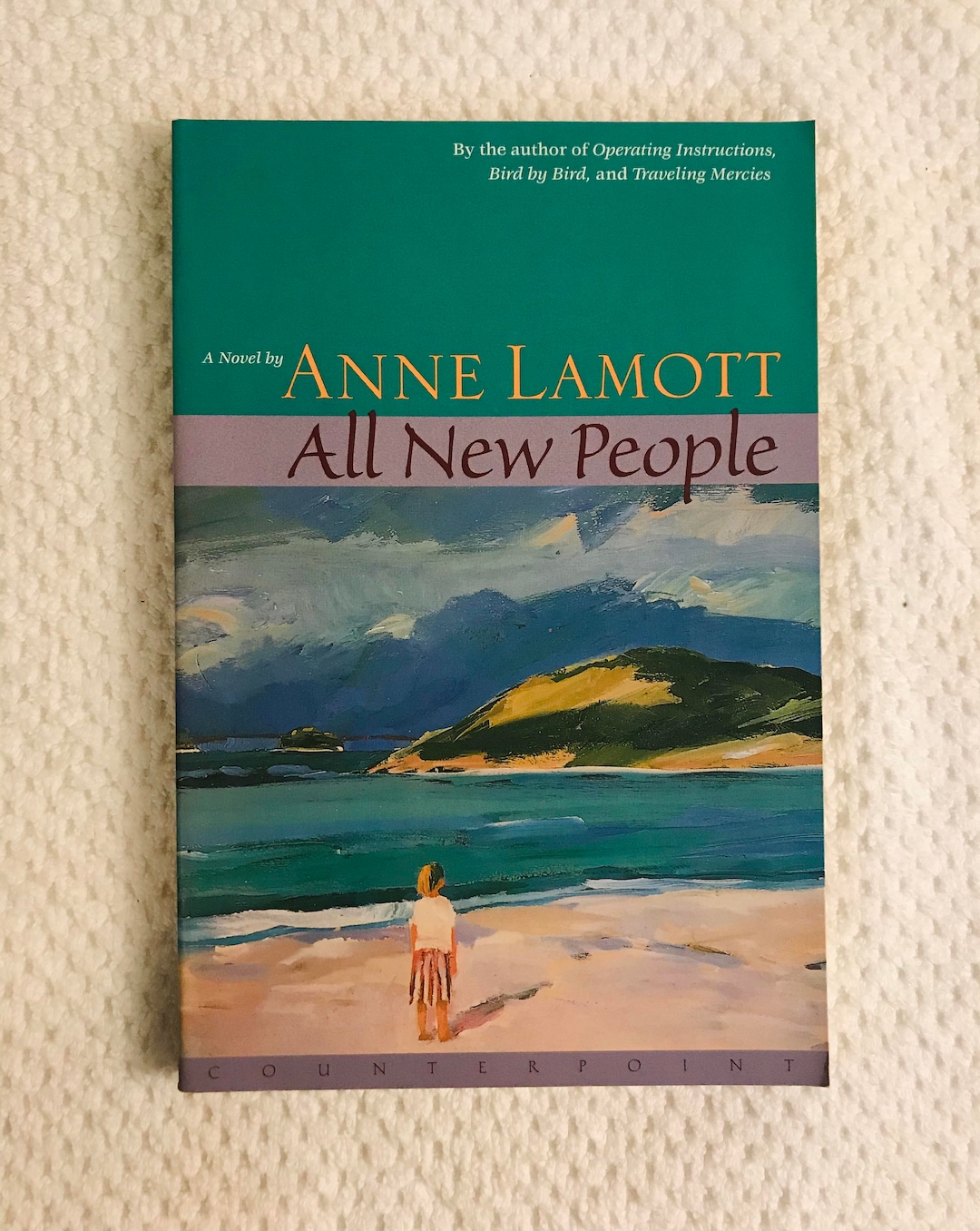 ANNE LAMOTT - All New People - Soft Cover Edition - Counterpoint 2000 ...