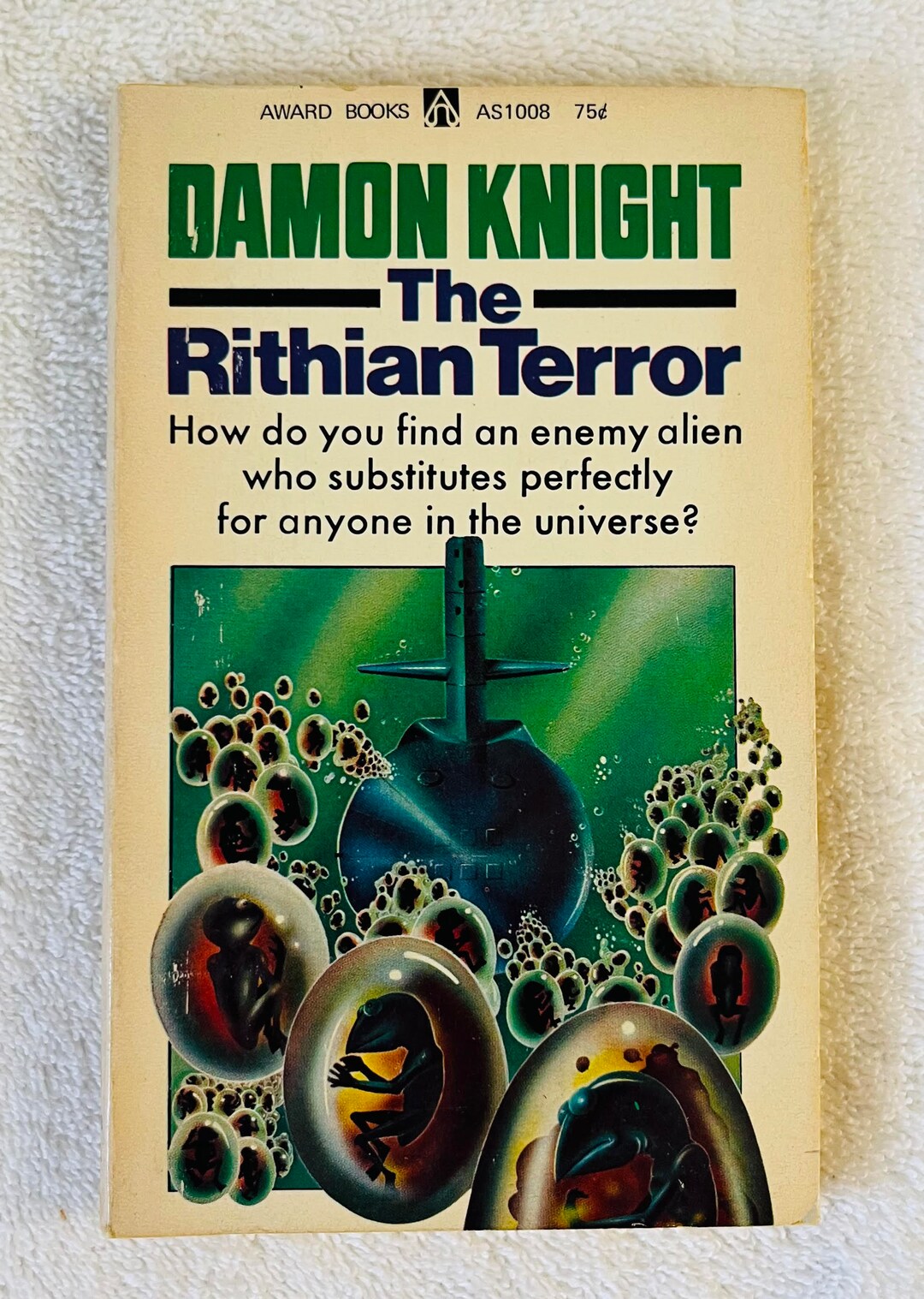 DAMON KNIGHT the Rithian Terror 1965 SF Paperback - Etsy
