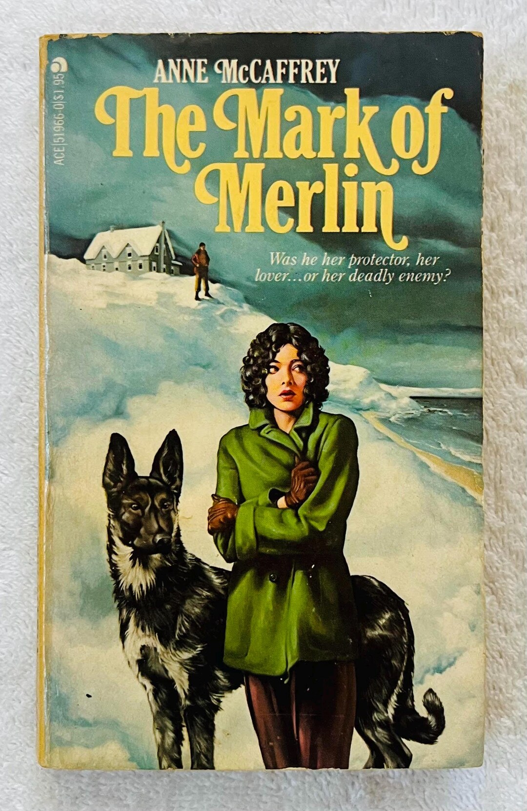 ANNE Mccaffrey the Mark of Merlin Vintage 1978 Gothic Suspense ...