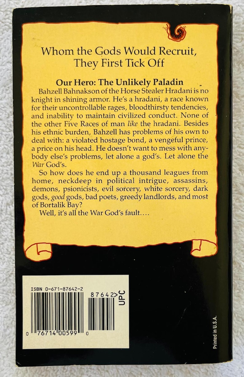 DAVID WEBER - Oath of Swords - 1995 First Printing Fantasy Paperback - Etsy